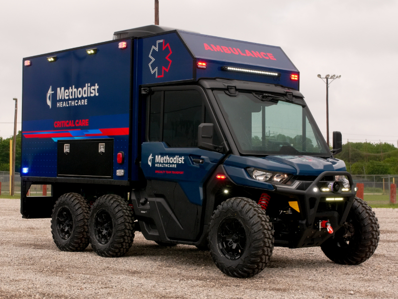 2024 Can-Am Defender 6×6 Methodist ATMU (All-Terrain Medical Unit ...